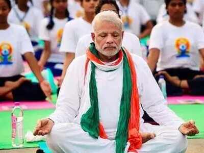 Narendra Modi yoga video: PM Modi shares video of yoga asan, says it ...