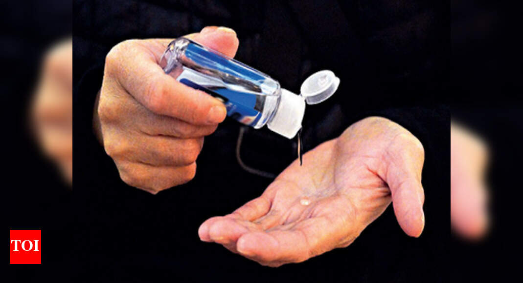 HEMRL delivers hand sanitiser & disinfectant liquid to civic body ...