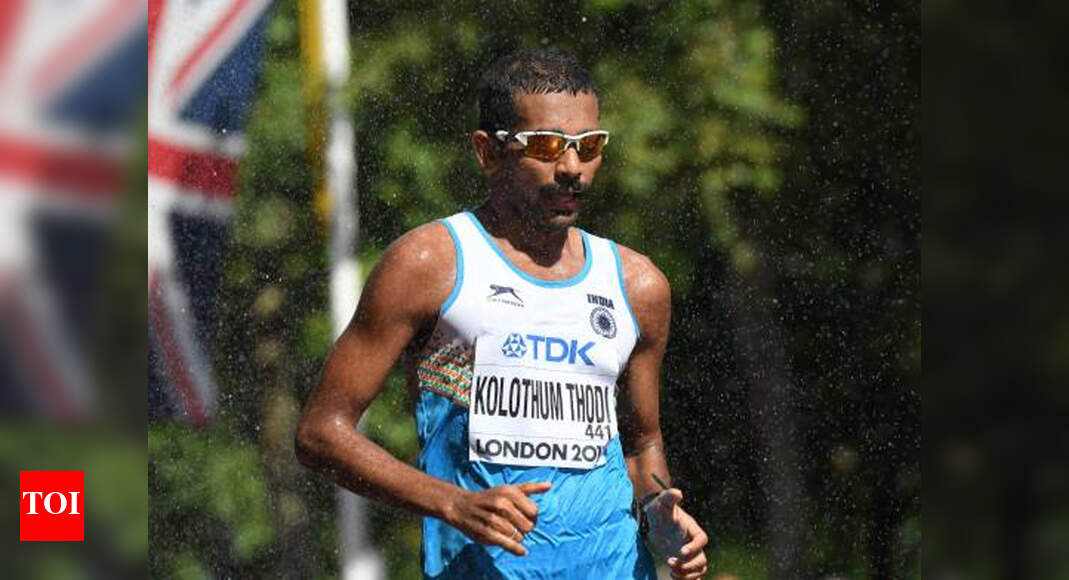 Race walker Irfan happy he doesn't have to walk the extra mile as his ...