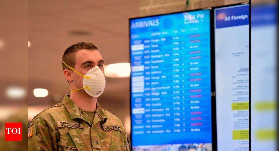 Corona Deaths in US: US death toll spirals amid rush to build field ...