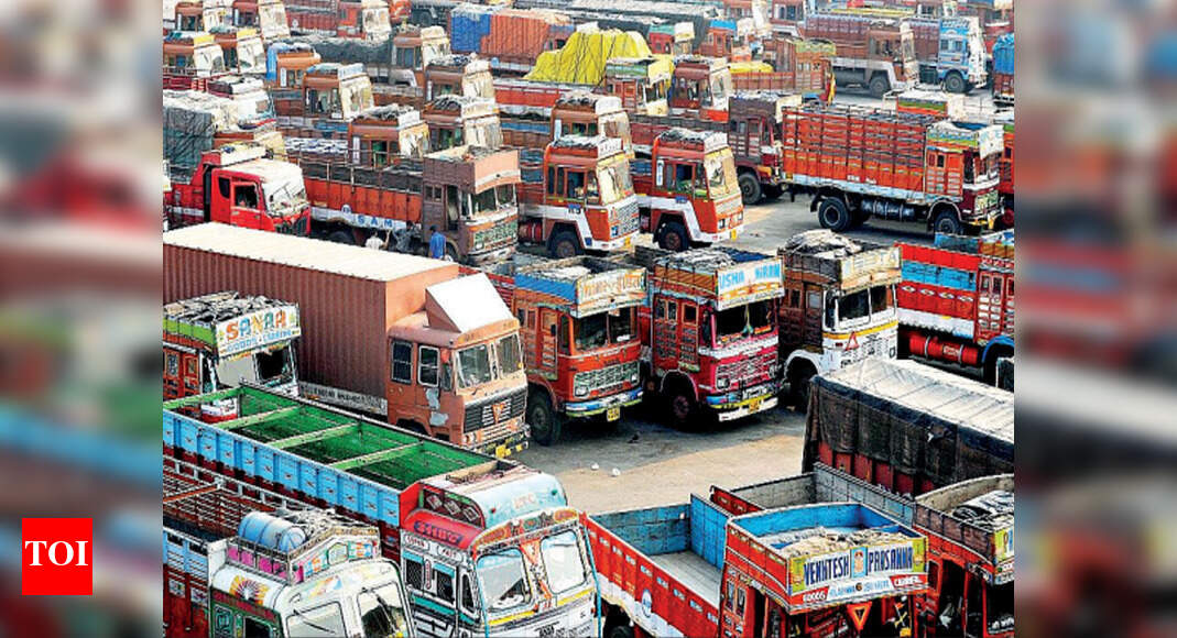 Gujarat: Curbs on goods carriers lifted | Ahmedabad News - Times of India