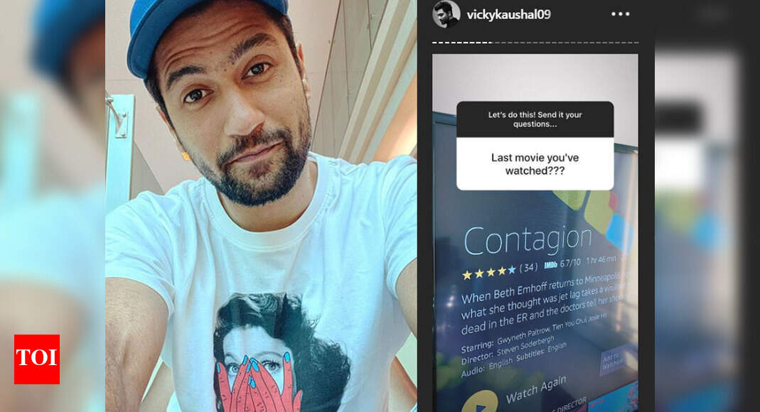 Amidst coronavirus lockdown, Vicky Kaushal reveals he too has watched ...