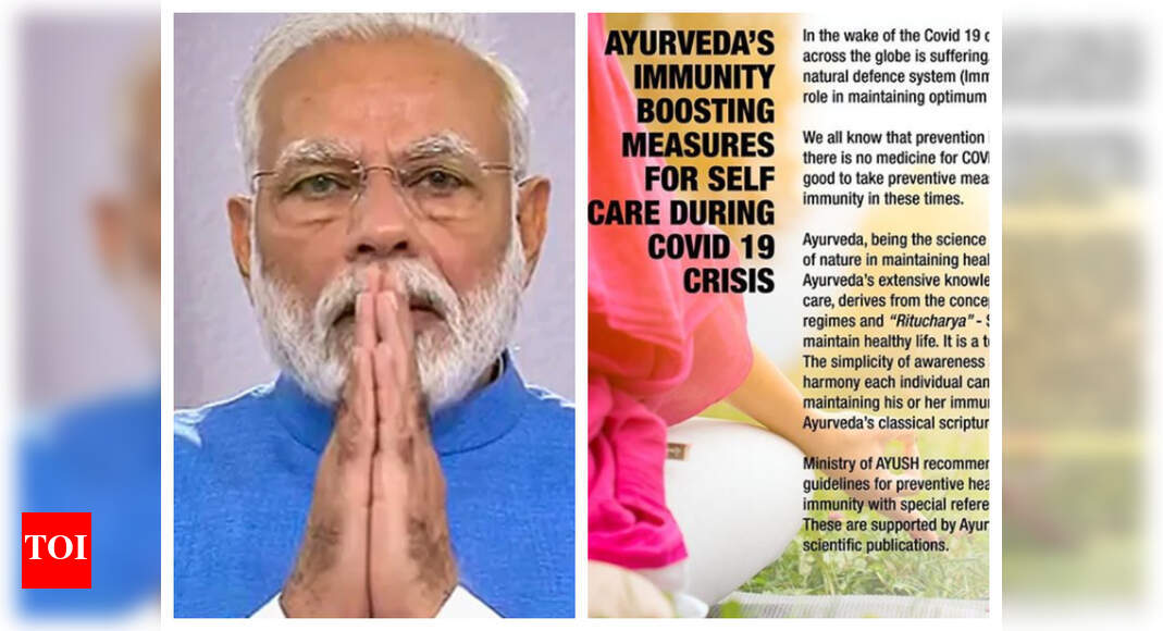PM Narendra Modi shares his Ayurvedic formulae to increase immunity ...