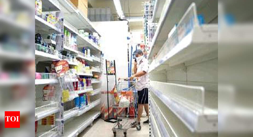 Empty racks greet Mumbaikars in grocery shops as supply chain snaps ...