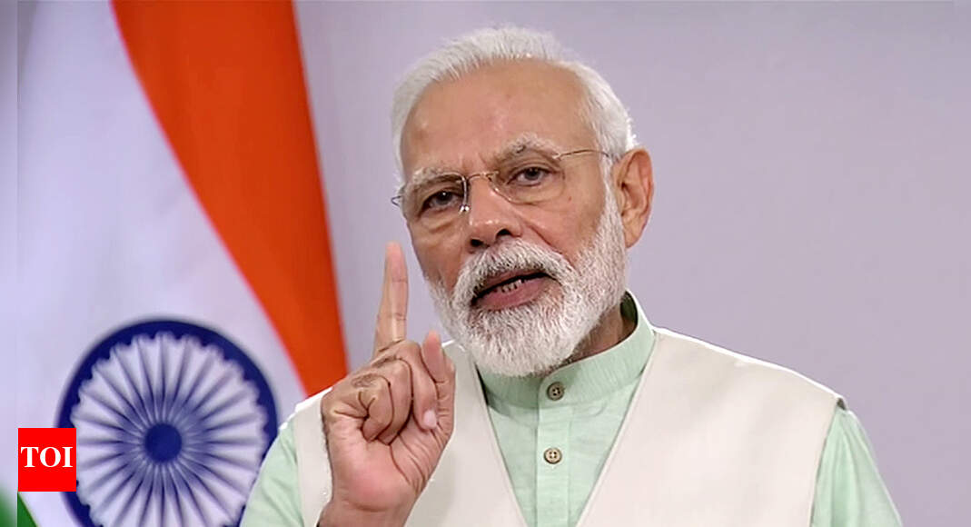PM Narendra Modi holds meeting of Empowered Groups to formulate ...