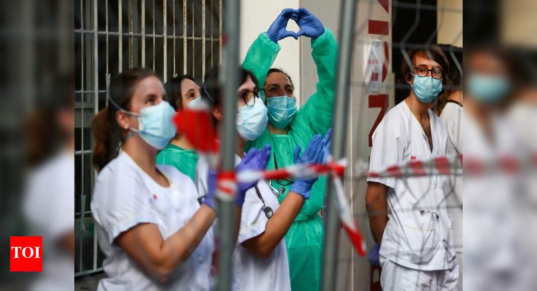 Coronavirus in Spain: Spain’s virus toll rises by 674 but pace keeps ...