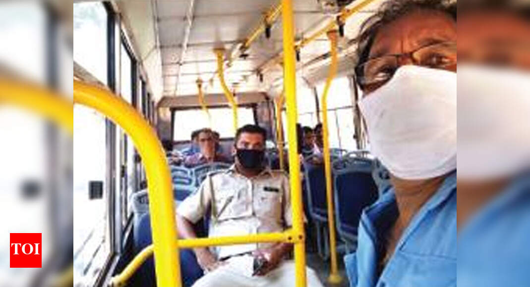 KTC buses ferry 2,500 workers to shelter homes | Goa News - Times of India