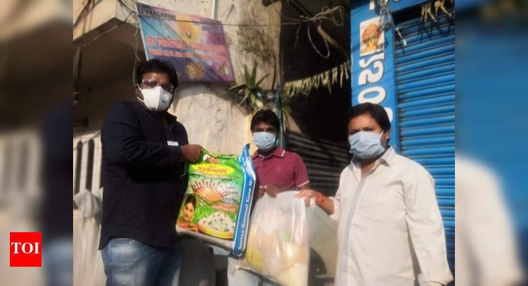 CCC starts distributing essentials to cine workers | Telugu Movie News ...