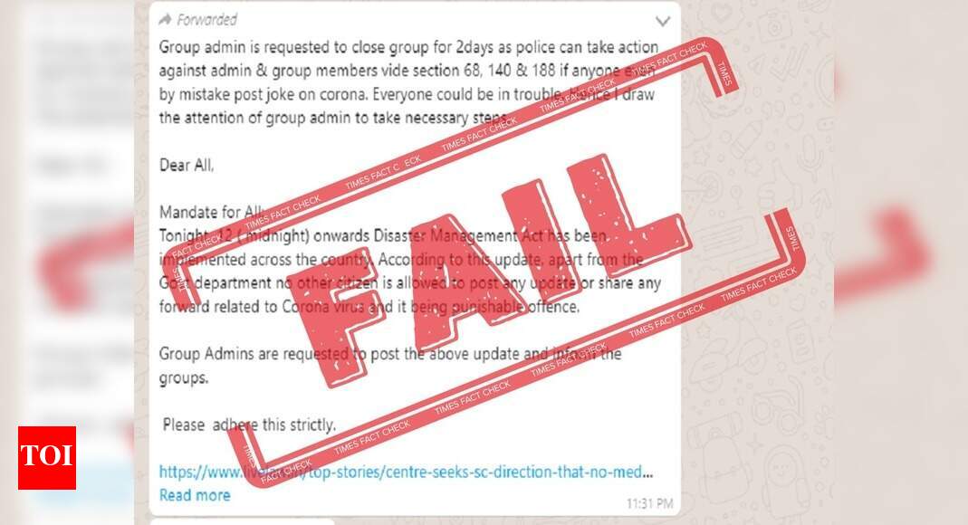 FAKE ALERT: No Supreme Court order prohibiting citizens from sharing ...