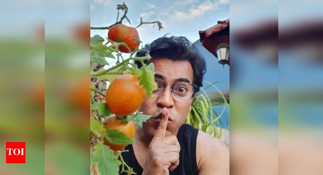 Rudranil in love with his home-grown organic veggies | Bengali Movie ...