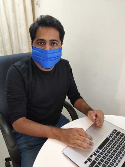Let’s be responsible and wear a mask to fight covid-19: MIkhil Musale ...