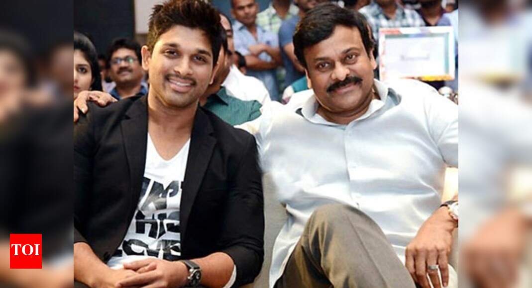 Chiranjeevi's adorable birthday wish for Allu Arjun on his birthday ...