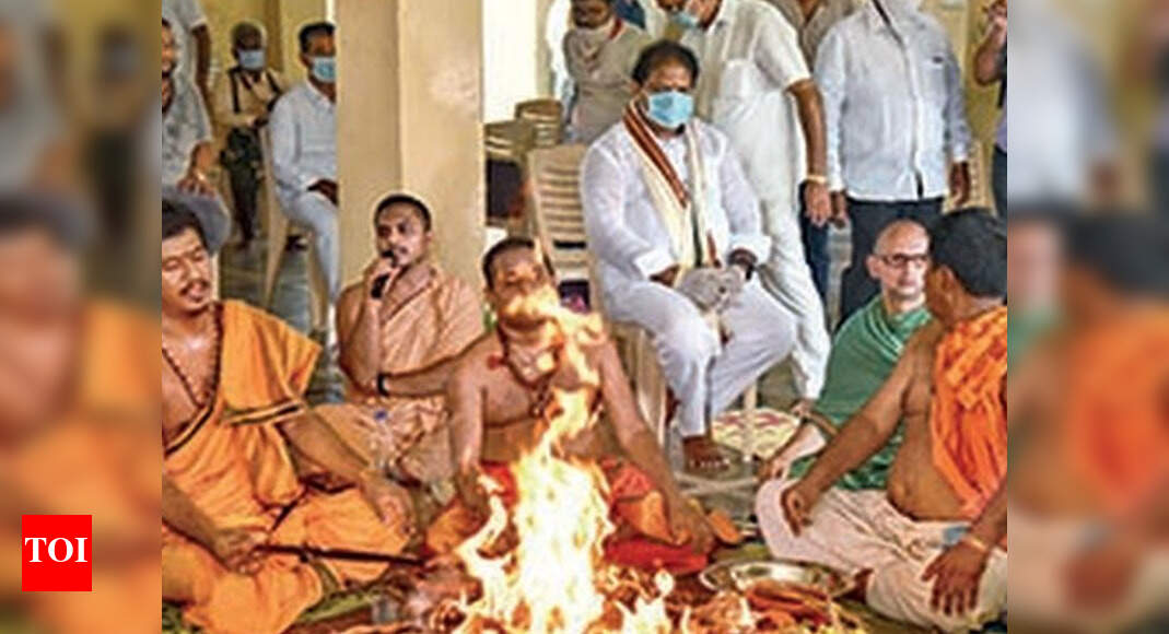Puja, prayers offered for wellbeing of all | Vijayawada News - Times of ...