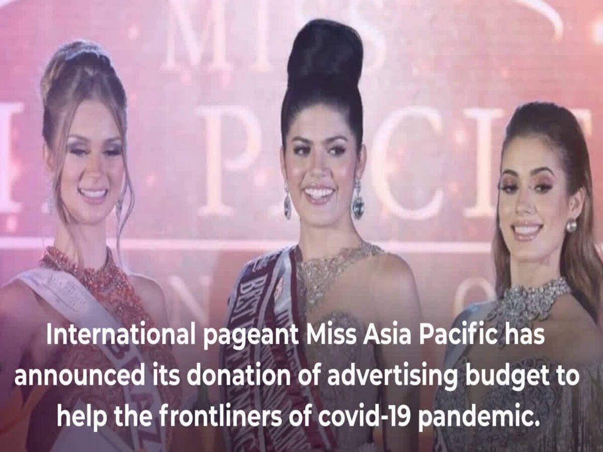 Miss Asia Pacific International pageant donates ad budget to 3 ...