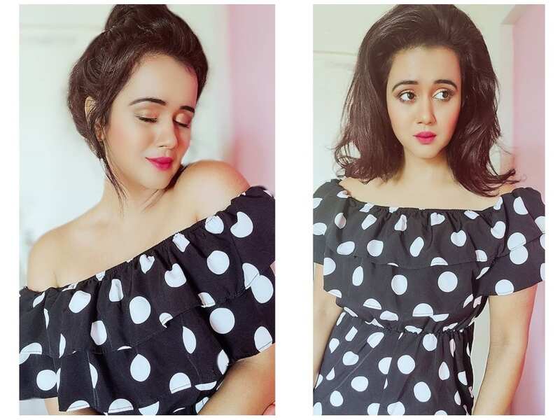 Photo: Bhojpuri actress Gunjan Pant rocks the polka dotted outfit ...