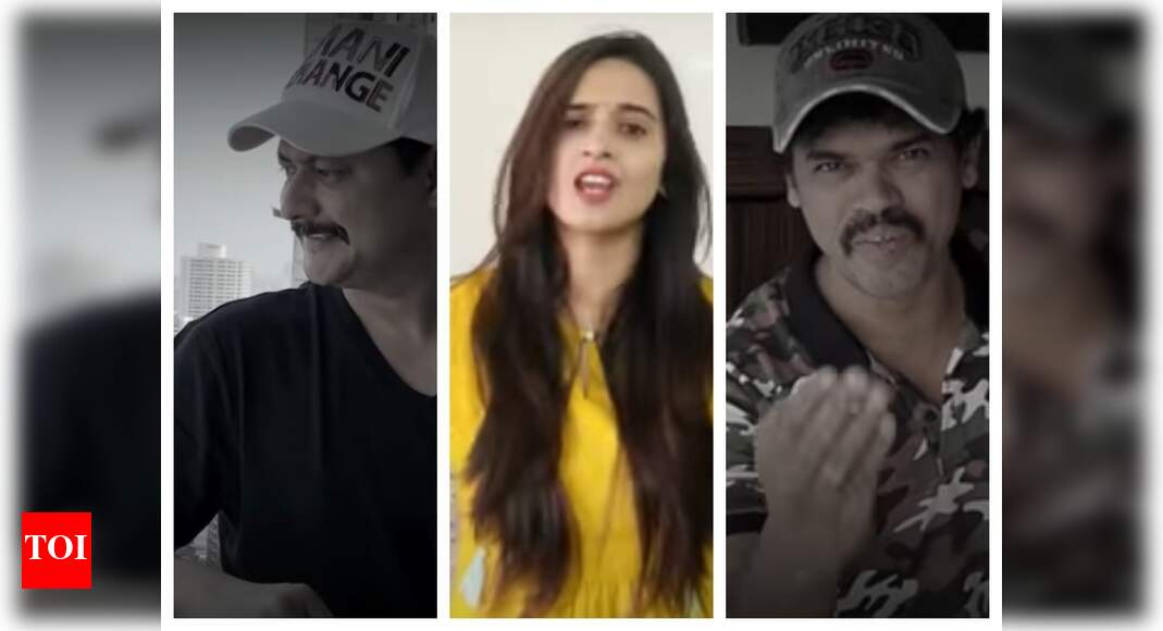 'Tu Chal Pudha': Sai Tamhankar, Siddharth Jadhav and other Marathi ...