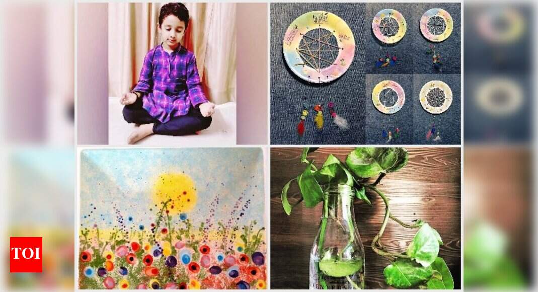 5 fun DIY to make lockdown interesting for kids - Times of India