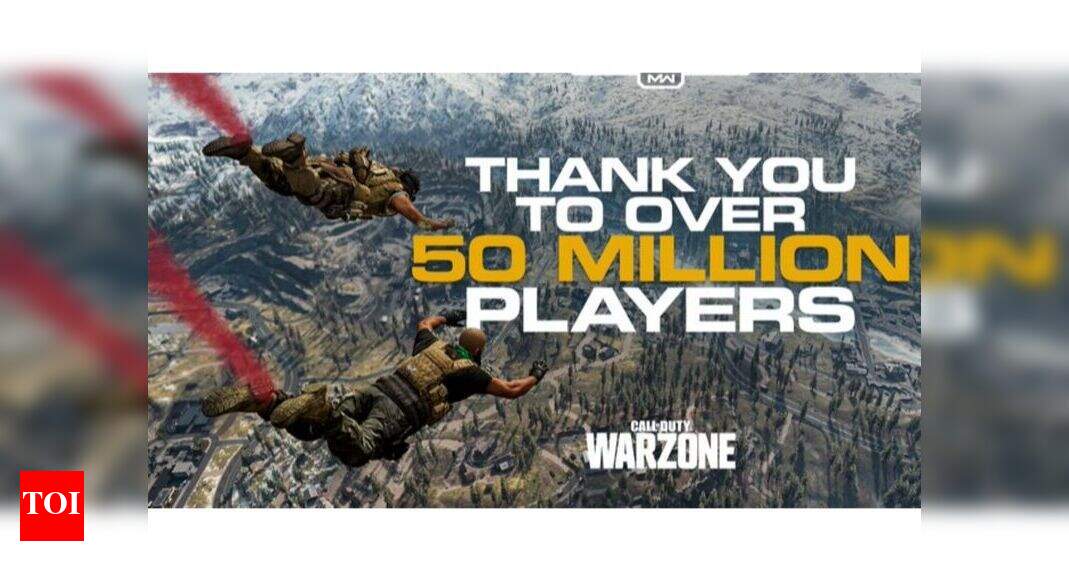 Call Of Duty Warzone: Warzone players cross 50 million mark | - Times ...