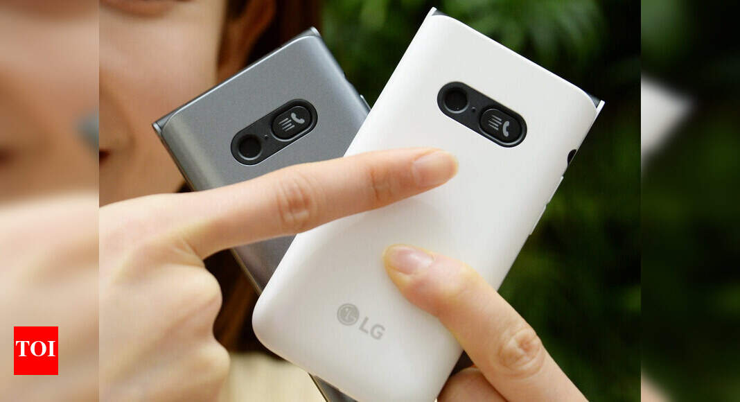 LG Folder 2 Phone: LG Folder 2 dual-screen flip phone launched - Times ...