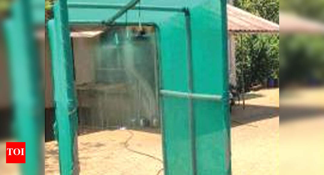 Goa: Border checkposts may soon have sanitiser tunnels | Goa News ...