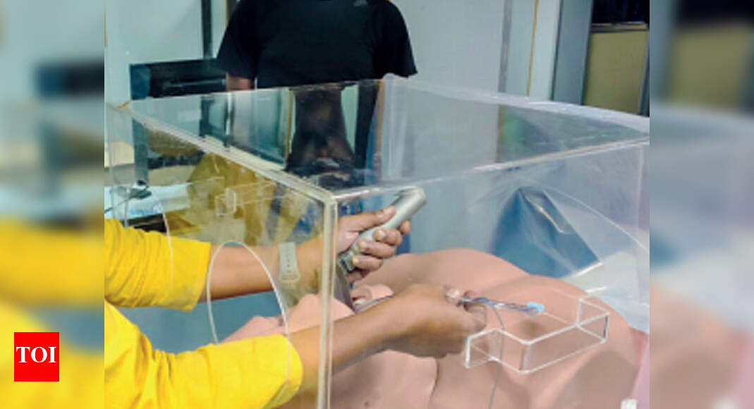 Automobile engineer designs intubation box to help doctors in ...