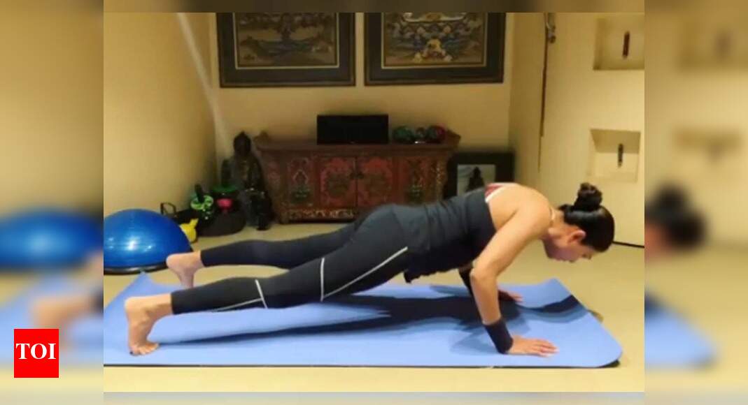 Sushmita Sen's workout video will motivate you during the Coronavirus ...