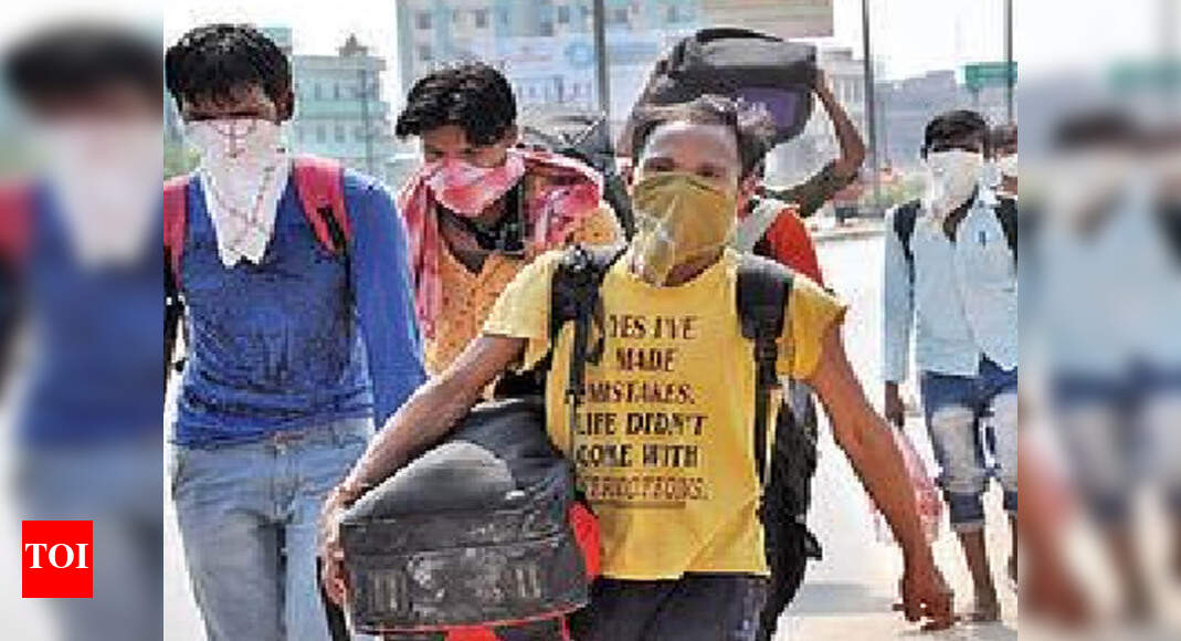 6.7 lakh migrant workers get relief money: Bihar government | Patna ...