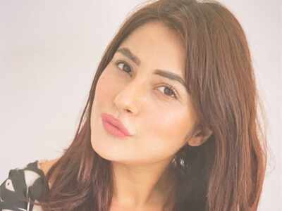 Shehnaaz shares 'happiness filled' picture for fans - Times of India