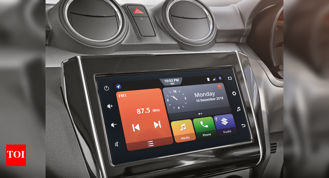 Maruti Suzuki Swift: SmartPlay Studio updated in Maruti Suzuki Swift ...