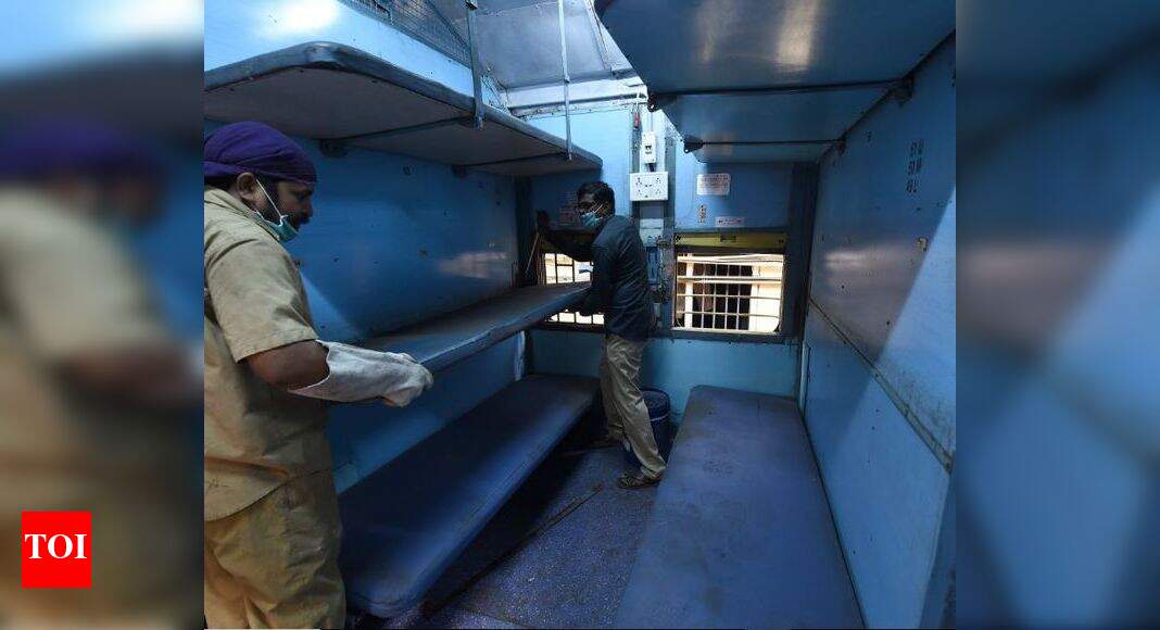 Indian Railways provides 10500 isolation beds for Covid-19 patients ...