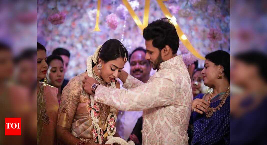 Nikhil Kumaraswamy ties the knot with Revathi | Kannada Movie News ...