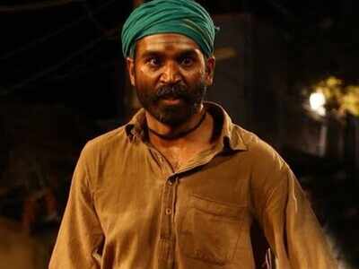 Video featuring Dhanush filming a fight sequence for 'Asuran' in a ...