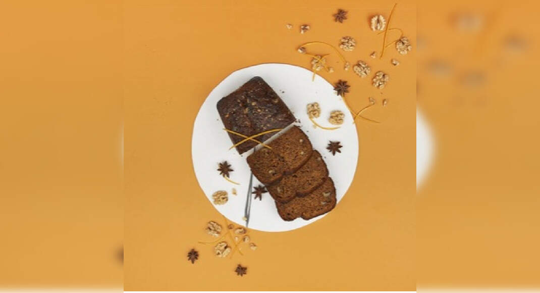 Walnut Carrot Sponge Cake Recipe: How to Make Walnut Carrot Sponge Cake ...