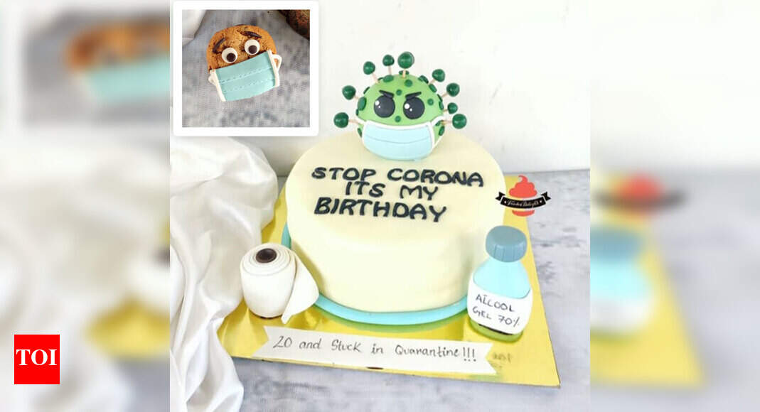 Kolkata home baker comes up with a corona cake to spread awareness ...
