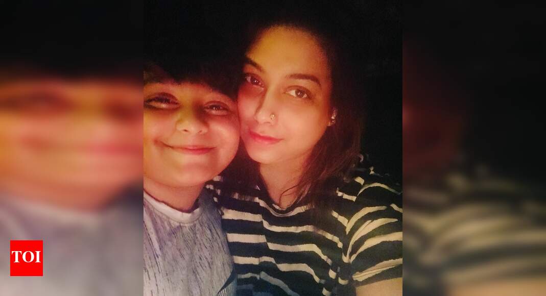 Actress Rakshitha talks about how her son cheers her up | Kannada Movie News - Times of India