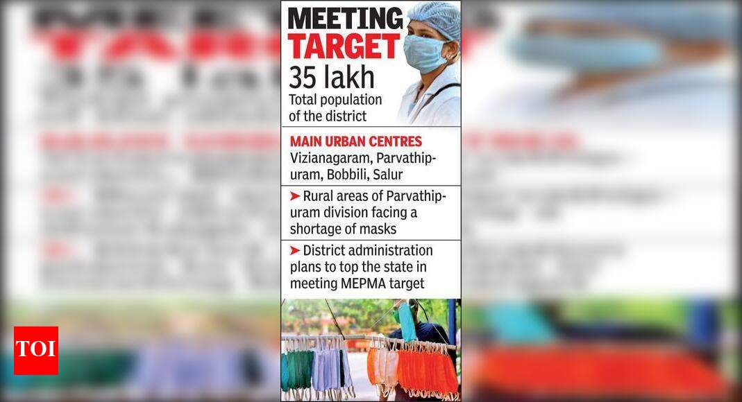 SHGs roped in to stitch cloth masks in Vizianagaram | Visakhapatnam ...