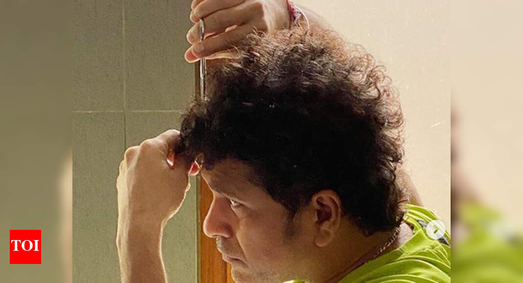 'From playing square cuts to doing my own hair cuts': Sachin Tendulkar ...