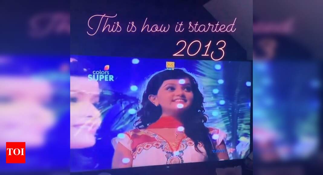 Mayuri Kyatari gets nostalgic about her showbiz journey - Times of India