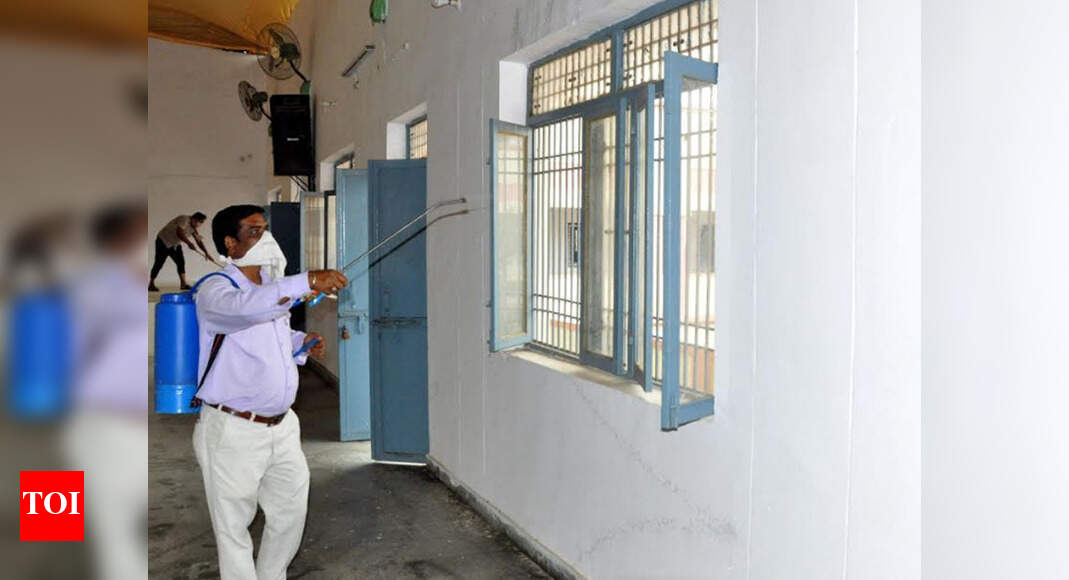 Agra: Temporary jail in place for lockdown violators | Agra News ...
