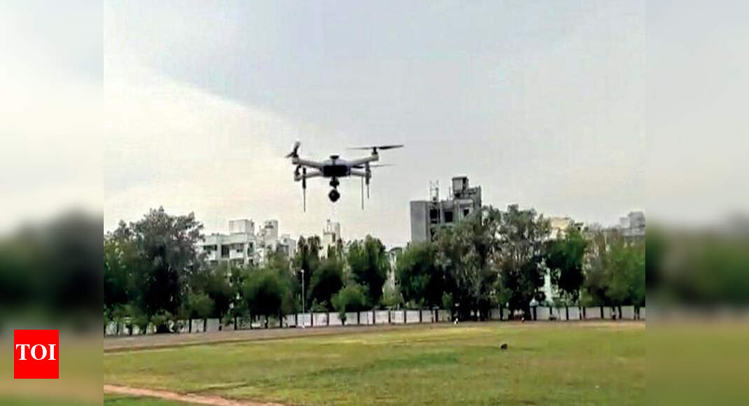 Pune: Centre to roll out drone survey | Pune News - Times of India