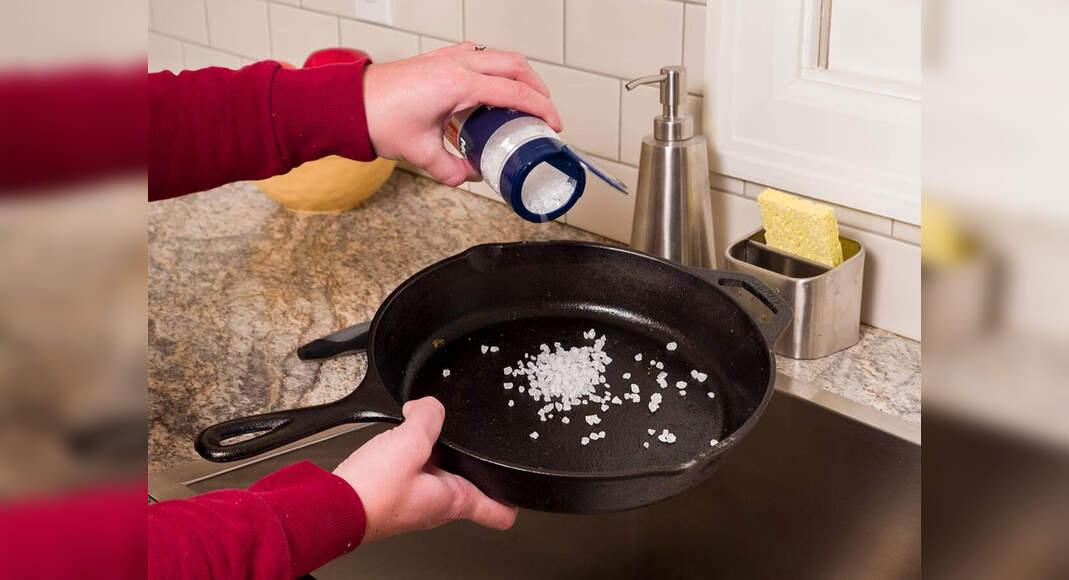 Way to use salt to clean your kitchen items - Misskyra.com