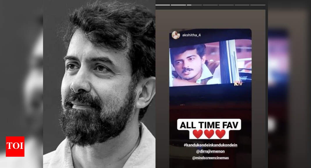 Rajiv menon enjoys fans’ response for one of his classic movies ...