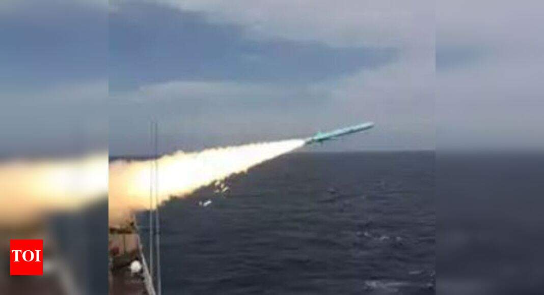 Pakistan Navy successfully test-fires anti-ship missiles - Times of India