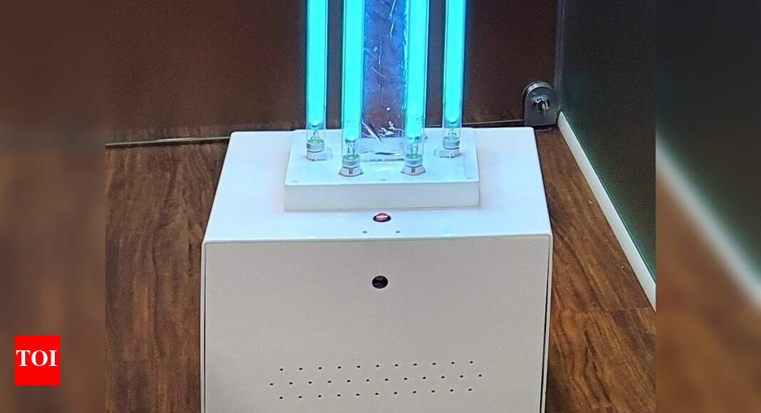 Covid-19: Bengaluru doc builds UV robot to disable virus | India News ...