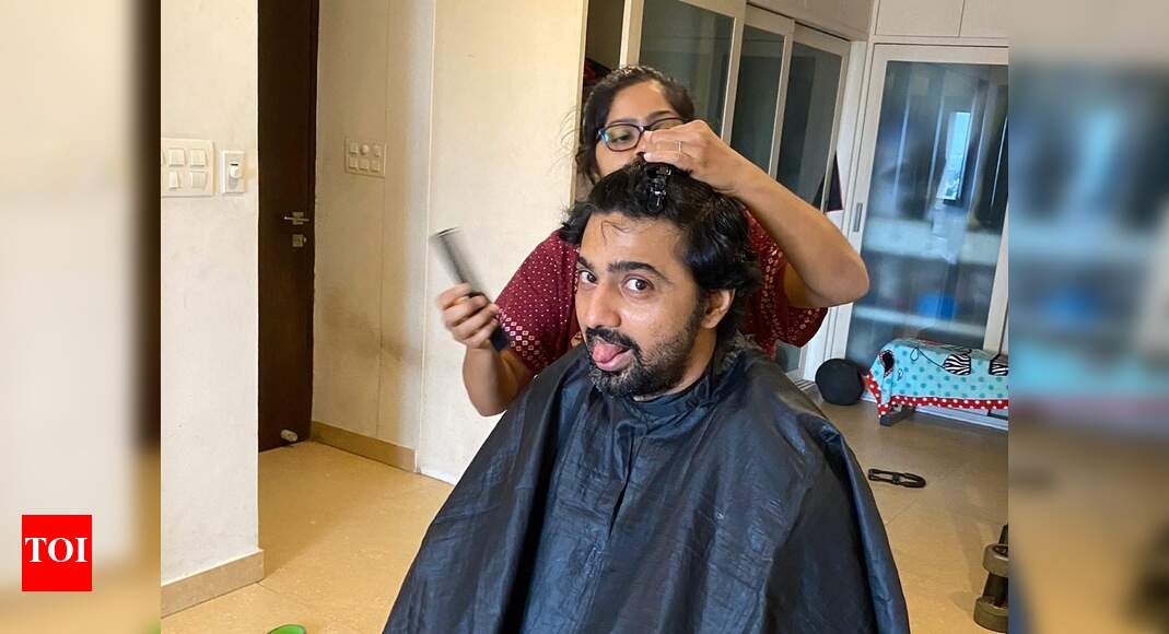 Dev gets a haircut from his sister | Bengali Movie News - Times of India