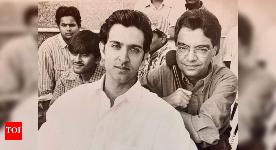 Hrithik Roshan is overwhelmed to see THIS throwback pic from the sets ...