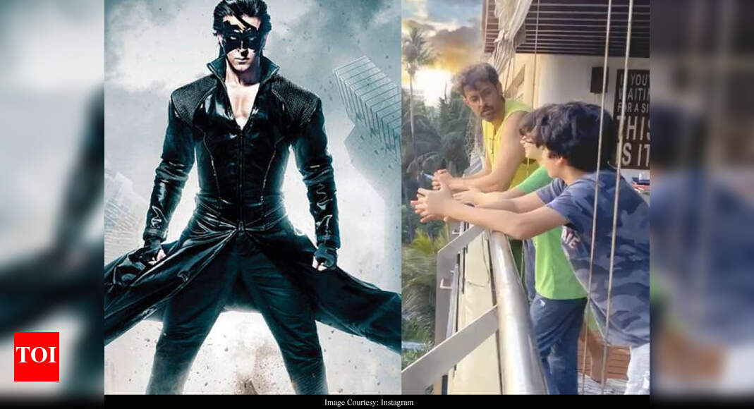 Fan asks Hrithik Roshan if he is smoking in a picture with kids, his ...
