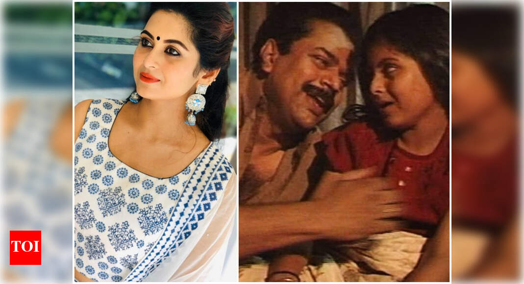 Sruthi Lakshmi pays tribute to veteran actor Ravi Vallathol - Times of ...