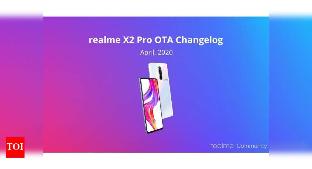 Realme X2 Pro: Realme X2 Pro gets new update, here’s what’s new - Times ...