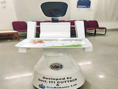 Odisha: Two robots ready to lend helping hand in fight against Covid-19 ...